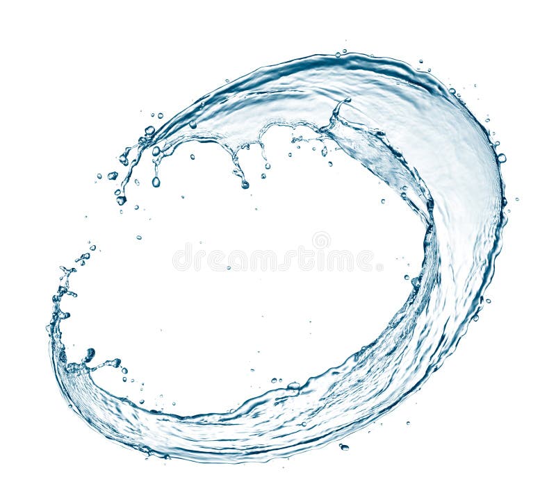 Curve water splash stock image. Image of wave, blue - 274162805