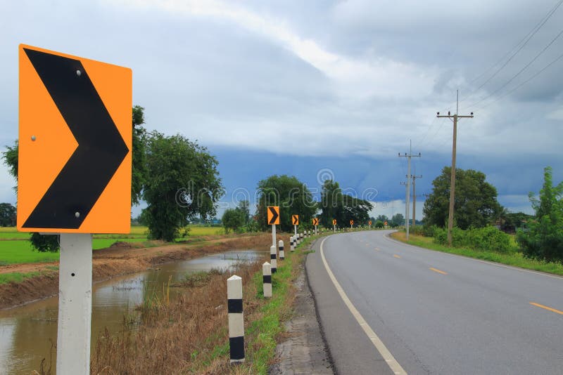 Curve way stock photo. Image of empty, travel, transportation - 44209848