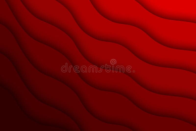 Curved Abstract Background - RED Stock Illustration - Illustration of ...