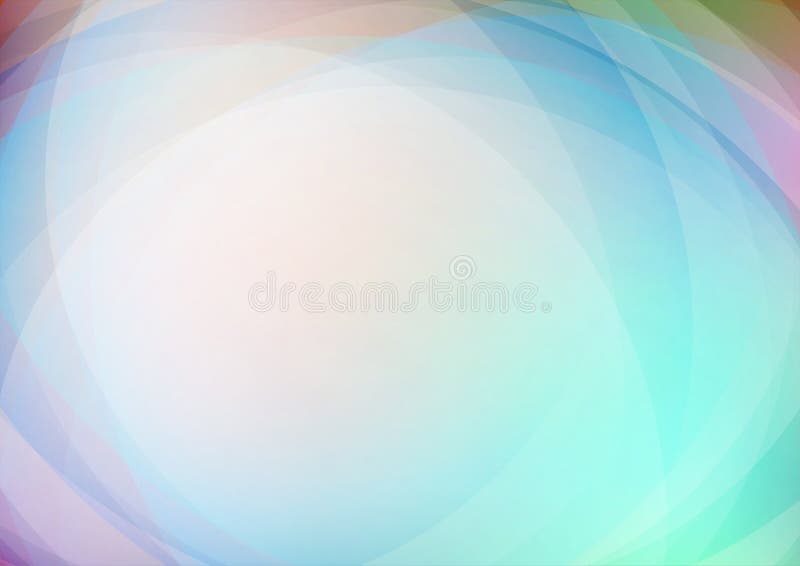 Curved Abstract Colors Background Stock Vector - Illustration of modern ...
