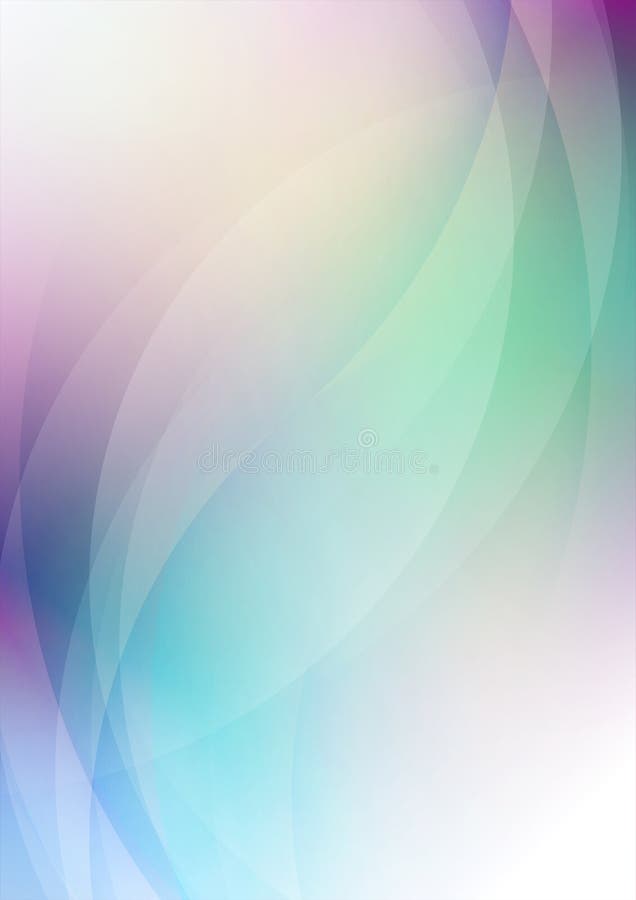 Curved Abstract Colors Background Stock Vector - Illustration of bright ...