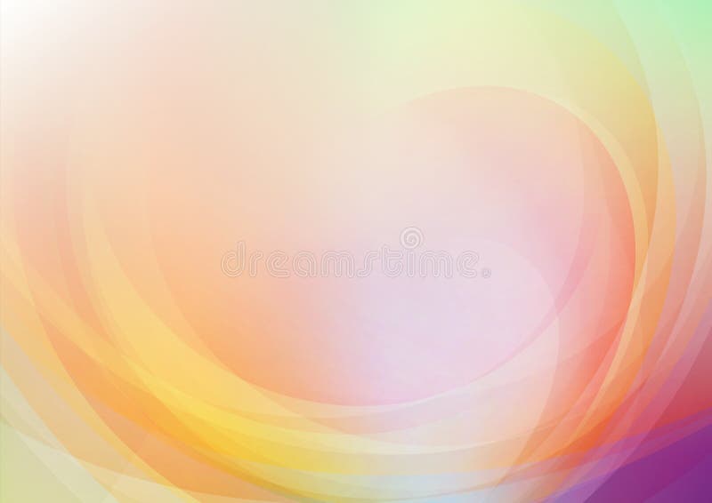 Curved Abstract Colors Background Stock Vector - Illustration of smooth ...