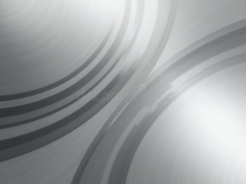 Curved Abstract Metallic Background, Texture Stock Photo - Image of ...