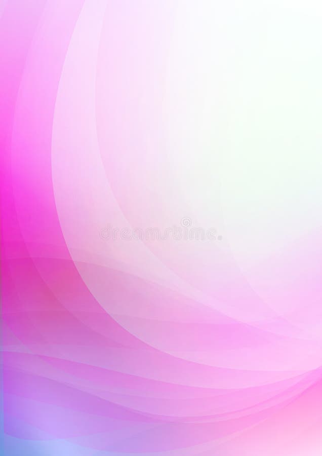 Curved Abstract Pink Background Stock Vector - Illustration of ...