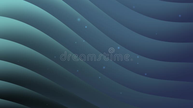 Curved Blue Lines with Subtle White Highlights Stock Video - Video of ...