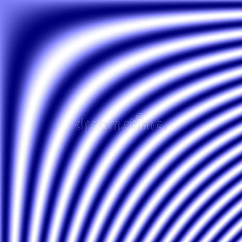 Curved Blue White Light Beams Stock Illustration - Illustration of ...