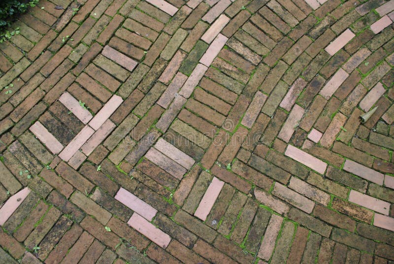 Curved brick tile texture stock photo. Image of pattern - 32641420