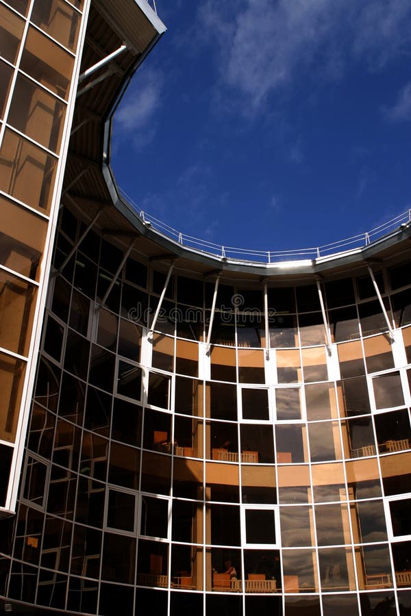 Curved Building Architecture Stock Photo - Image of curving ...