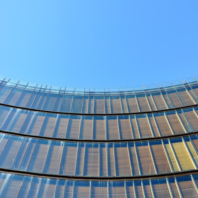 Curved Building Facade