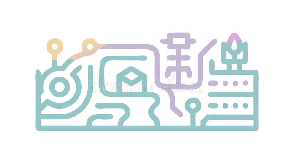 Curved Path Flow Stock Illustrations – 1,855 Curved Path Flow Stock ...