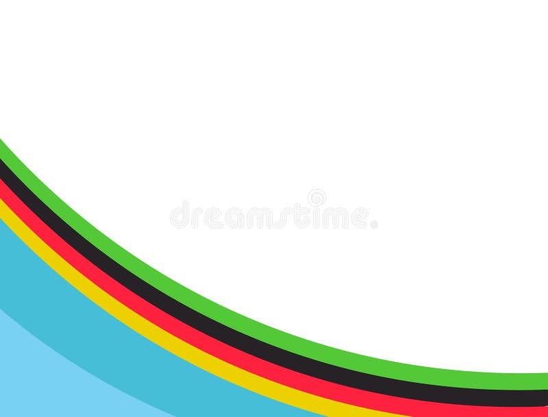 Olympic Background. Abstract Multicolored Background. Vector Graphics ...