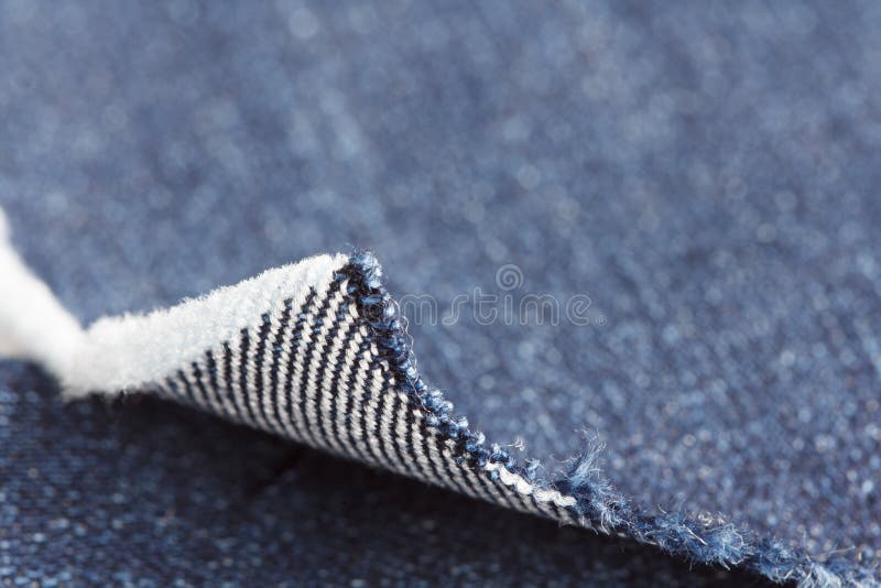 Curved Corner Dark Blue Denim Stock Image - Image of space, dark: 186275435