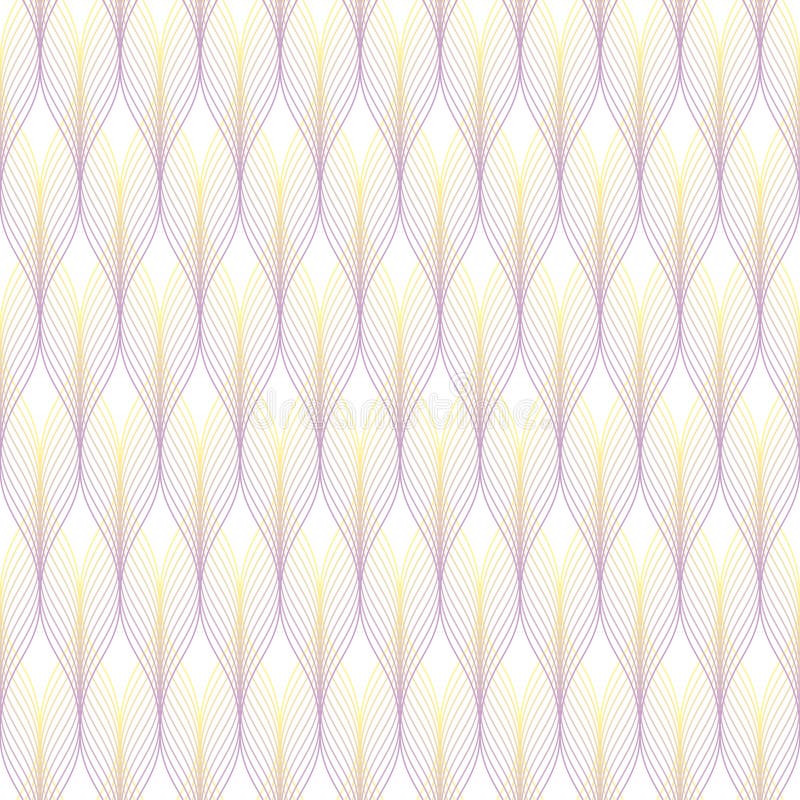 Curved Cross Stripes Vector Repeat Pattern Stock Vector - Illustration ...