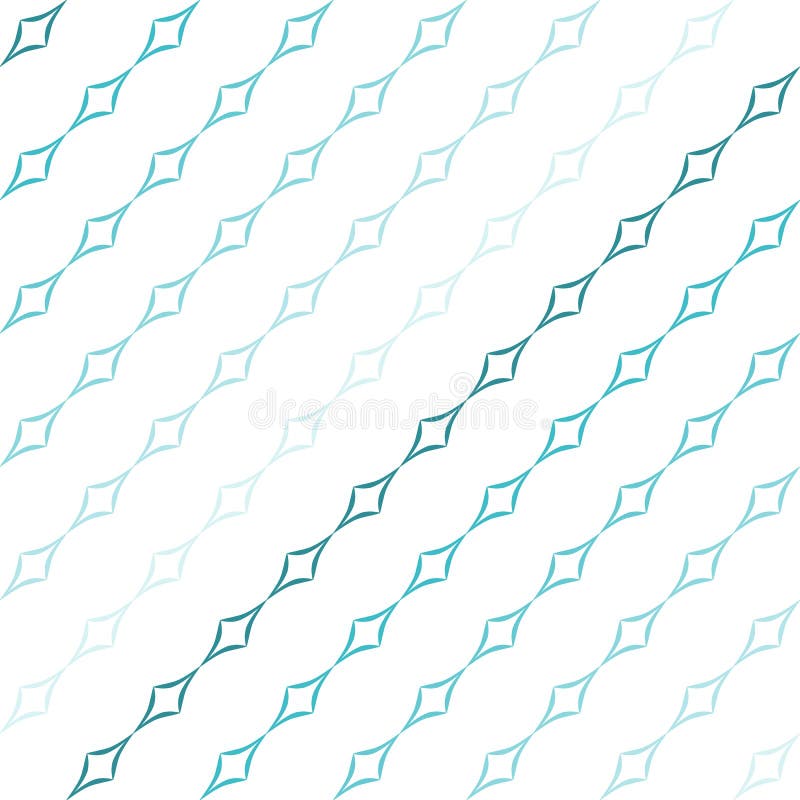 Curved Diamonds Pattern stock vector. Illustration of rhombus - 73560674