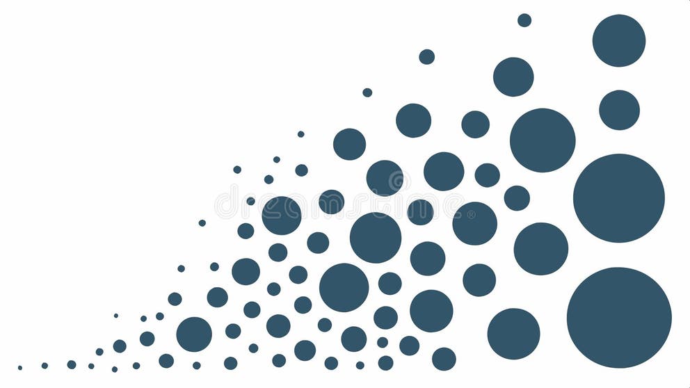 Curved Dots, Abstract Background and Graphic Texture Vector Design ...