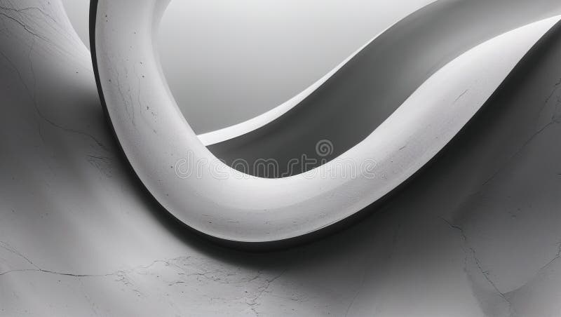 Curved Forms Gracefully Intertwine, Creating a Mesmerizing Balance ...