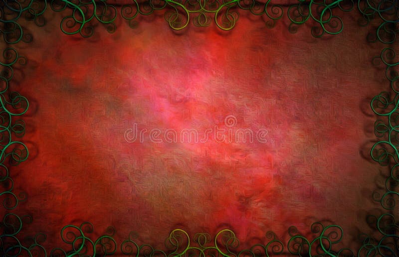 Curved Frame. Vintage Style Stock Illustration - Illustration of ornate ...