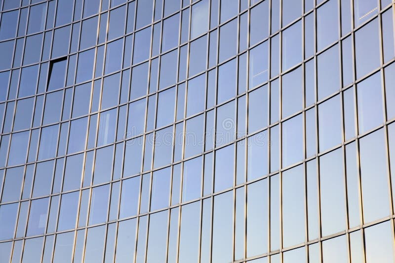 Curved glass facade stock photo. Image of district, exterior - 21482612