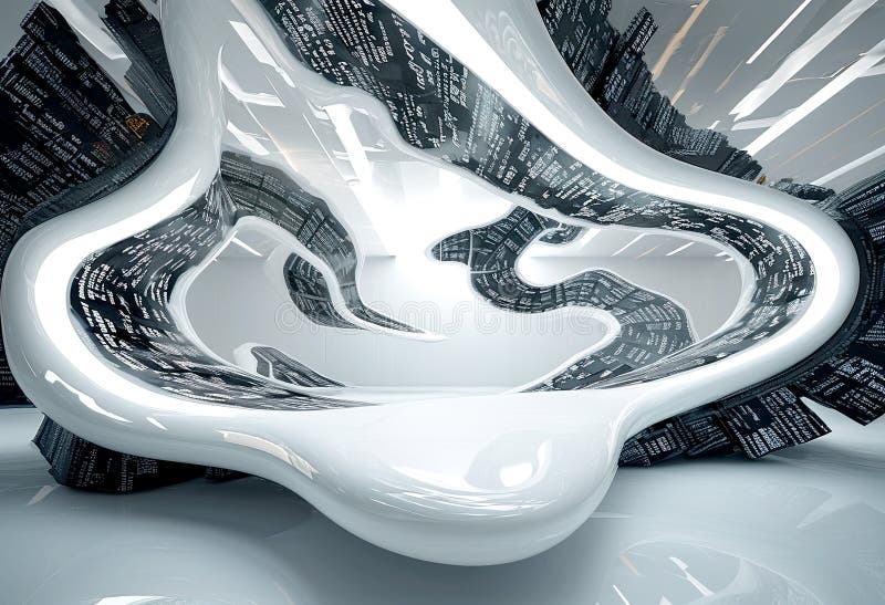 Surreal Interior Design Merges Art and Technology in a Futuristic Space ...