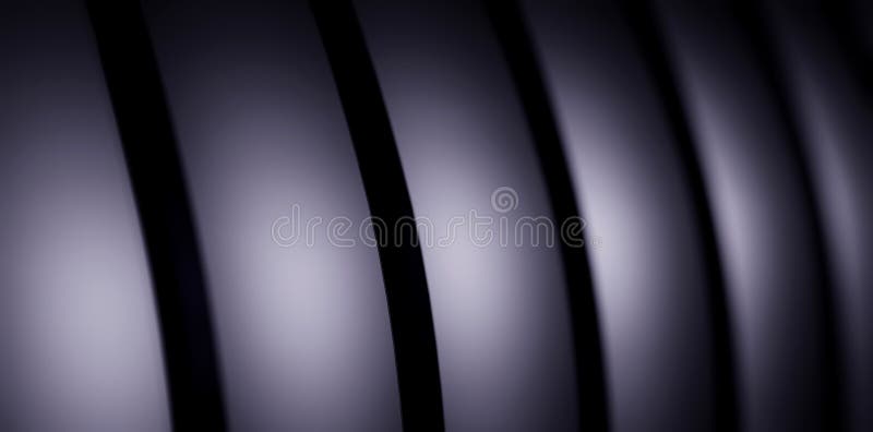Curved Gradient: Abstract Light and Shadow Play Stock Illustration ...