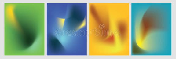 Curved Gradient Background with Depth Stock Vector - Illustration of ...