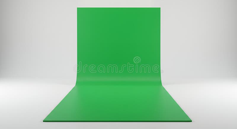 Green Screen Studio Setup stock illustration. Illustration of ...