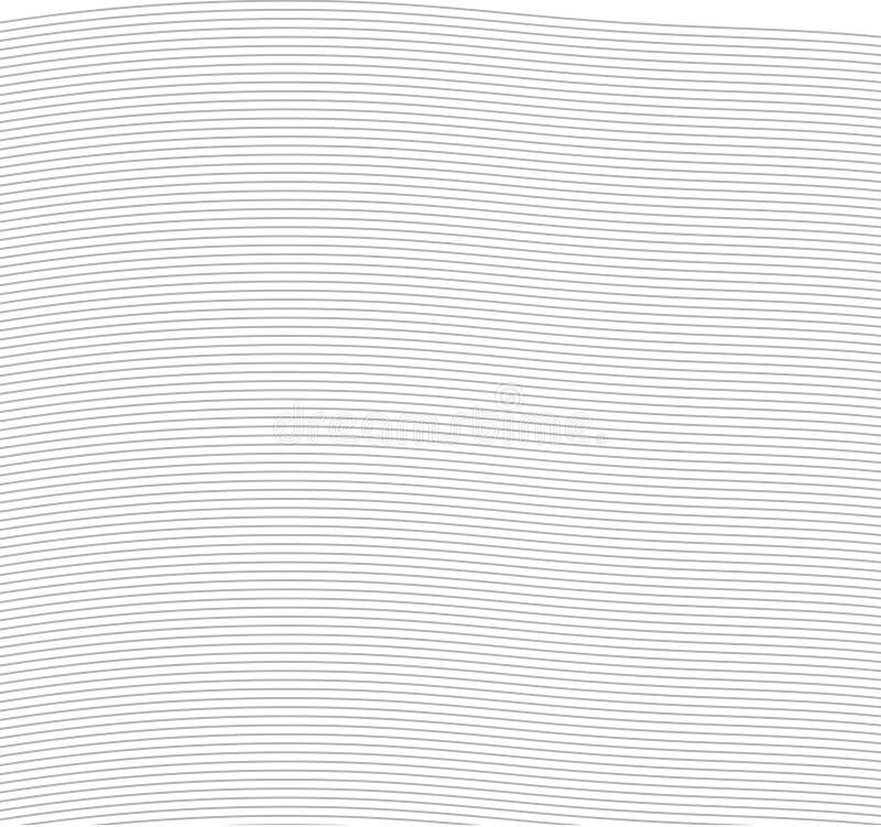 Curved grey lines pattern stock vector. Illustration of decoration ...