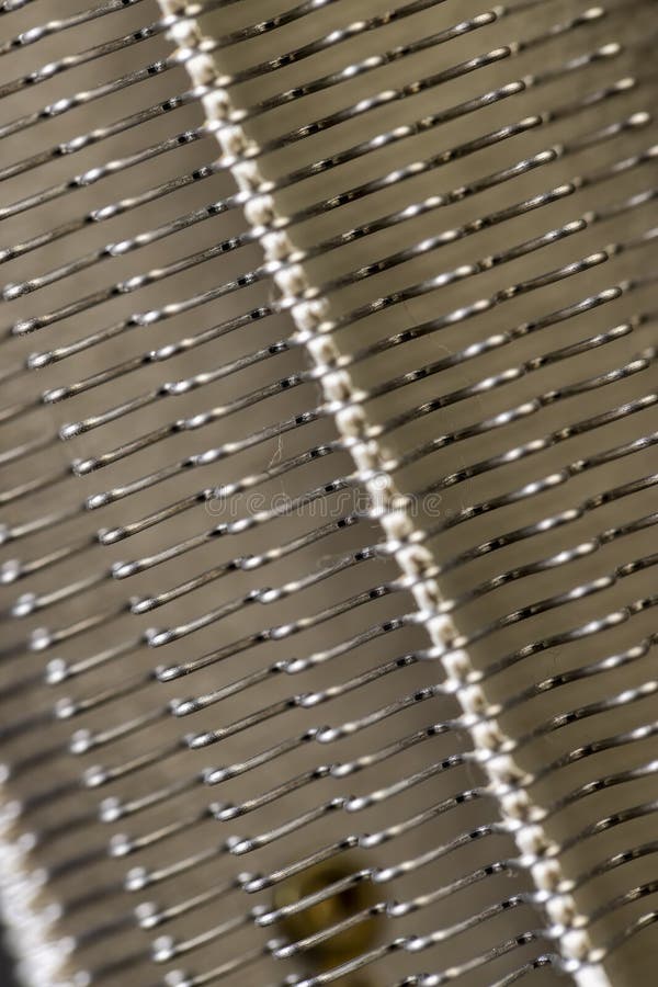 Curved Heating Wire Made of Metal Stock Photo - Image of closeup, wire ...