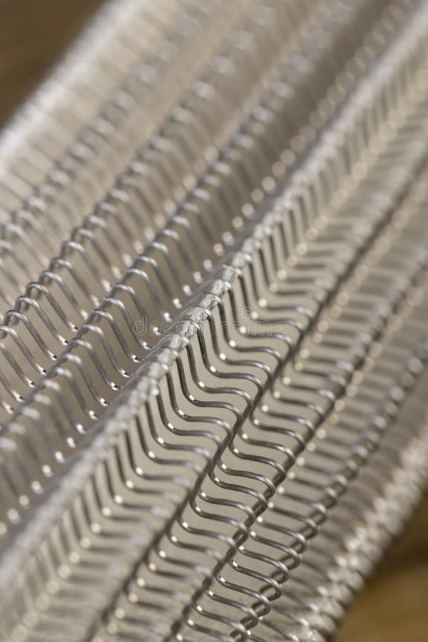 Curved Heating Wire Made of Metal Stock Photo - Image of grid, spiral ...