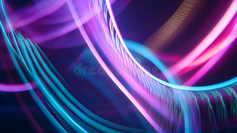 Curved Holographic Light Bands Stock Photos - Free & Royalty-Free Stock ...