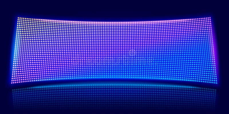 Curved Led Screen Stock Illustrations – 942 Curved Led Screen Stock ...