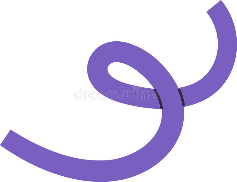 Curved Line Icon stock vector. Illustration of abstract - 309782905