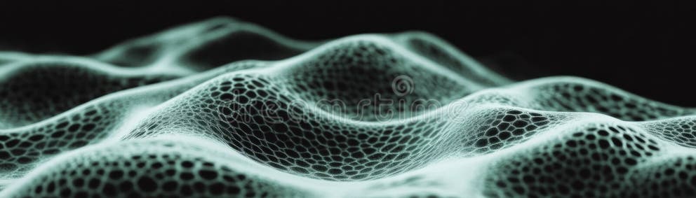 Curved Line Network with Halftone Texture Creating a Dynamic Grunge ...