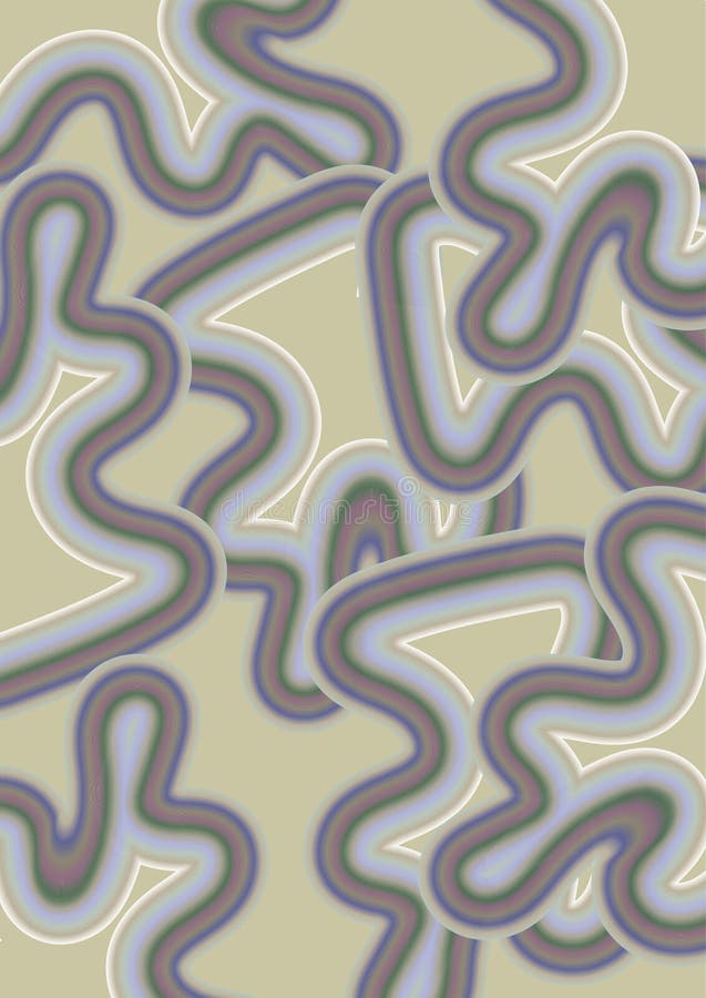 Curved Lines As a Backdrop for Website Design, Posters, Linen, Textiles ...