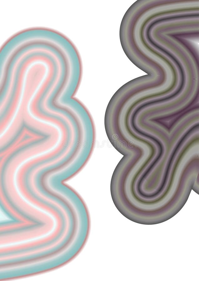 Curved Lines As a Backdrop for Website Design, Posters, Linen, Textiles ...