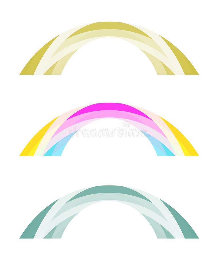 Arcs Design Elements Texture Background Stock Illustration ...