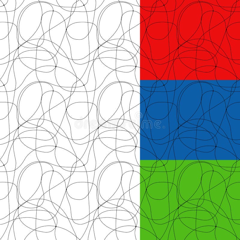 Curved lines with dots stock vector. Illustration of line - 78682879