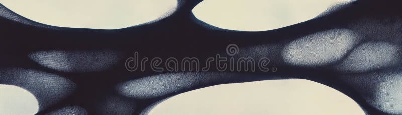 Complex Network of Intersecting Curved Lines with Halftone Texture on a ...