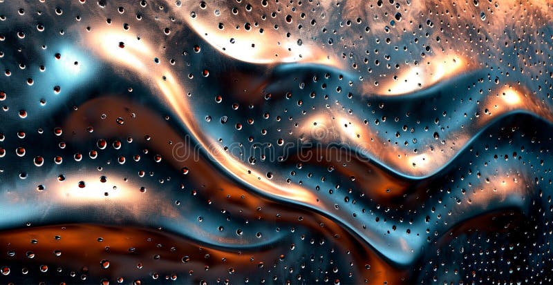 Curved Metal, Steel Metal Structure, Panoramic Texture - AI Generated ...