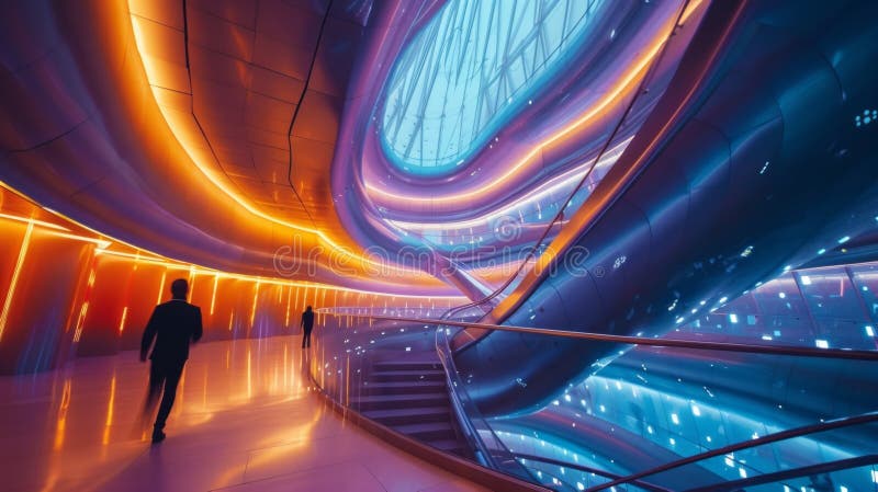 Curved, Metallic Structures with Dynamic Lighting, Creating an ... Curved, Metallic Structures with Dynamic Lighting, Creating an ...