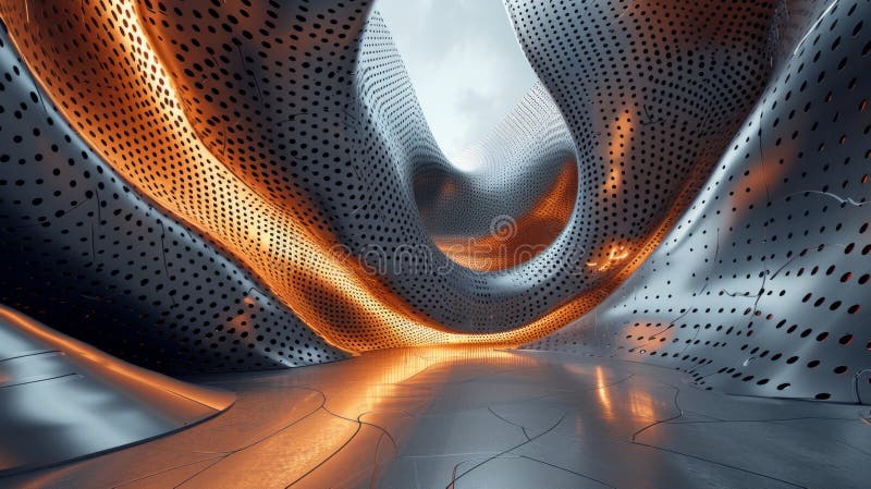 Curved, Metallic Structures with Dynamic Lighting, Creating an ... Curved, Metallic Structures with Dynamic Lighting, Creating an ...