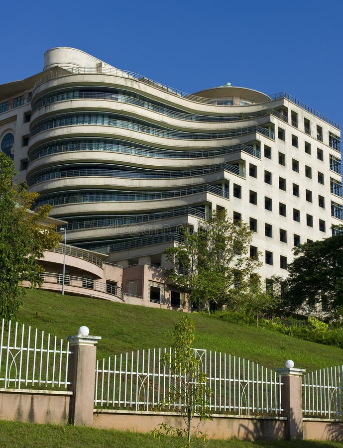 Curved Building Elevation