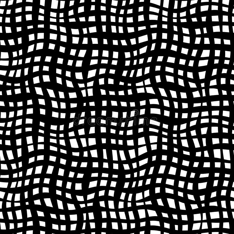 Curved Net Simply Seamless Monochrome Pattern for Backdrop, Textile ...