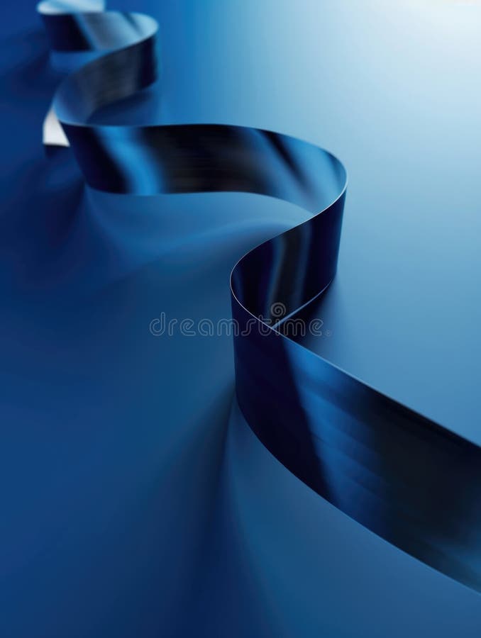 Curved Object Close Up stock illustration. Illustration of generated ...