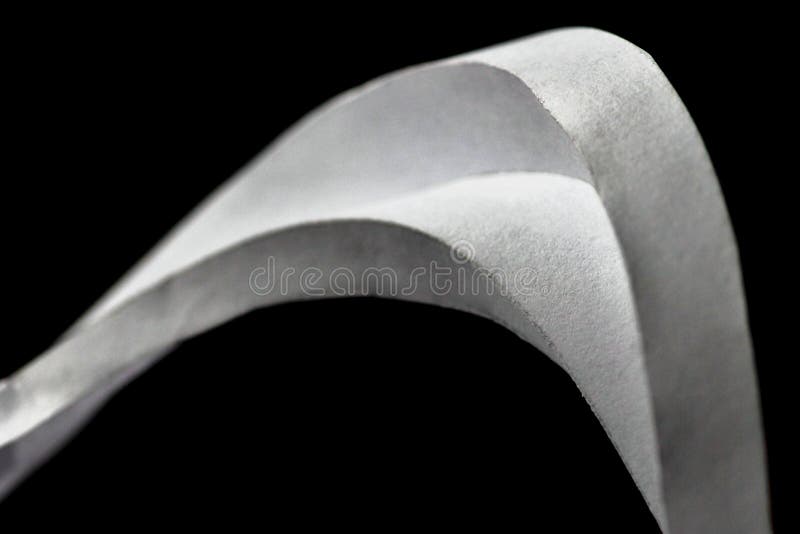Curved origami stock image. Image of decorative, light - 64859861