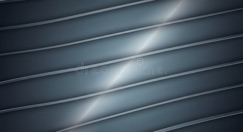 Curved, Parallel Lines in Shades of Gray and Blue Create a Sleek ...