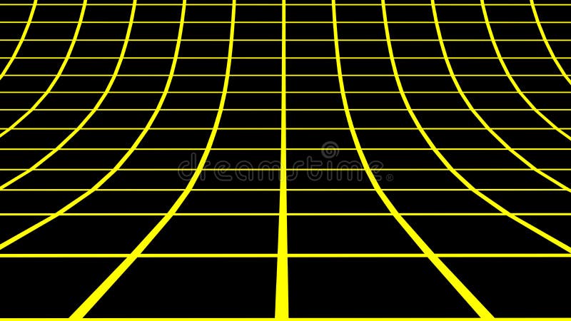Curved Rectangle Grid Background Stock Illustration - Illustration of ...