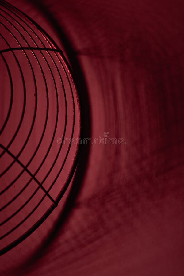 Abstract Close-up of a Red Grid Pattern, Creating Artistic Curves and ...