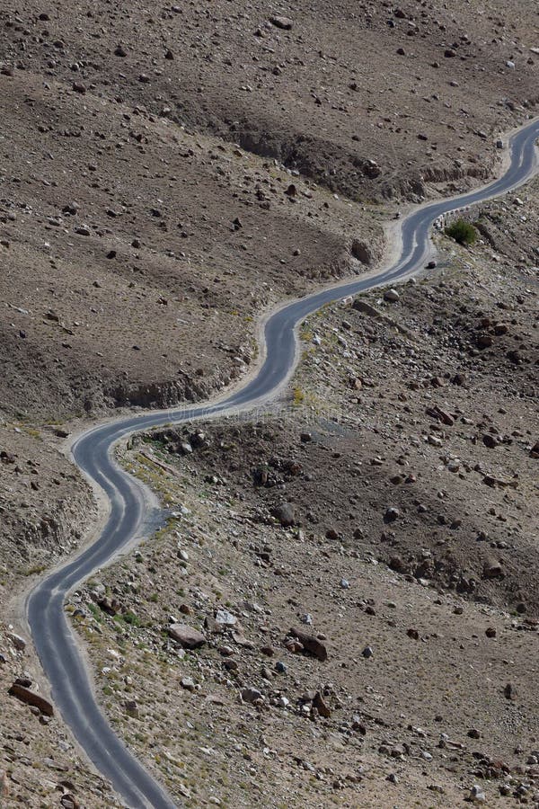 Curved road stock image. Image of outdoor, direct, concept - 24491863