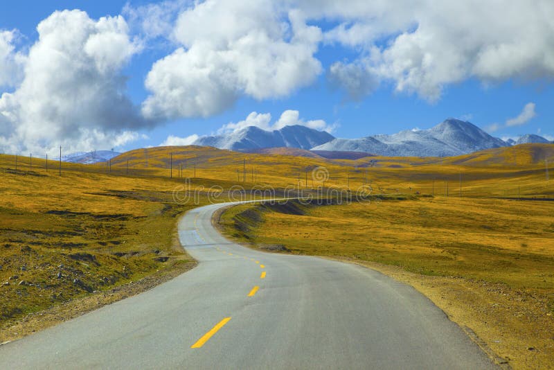 Curved road uphill stock photo. Image of travel, traffic - 10511950